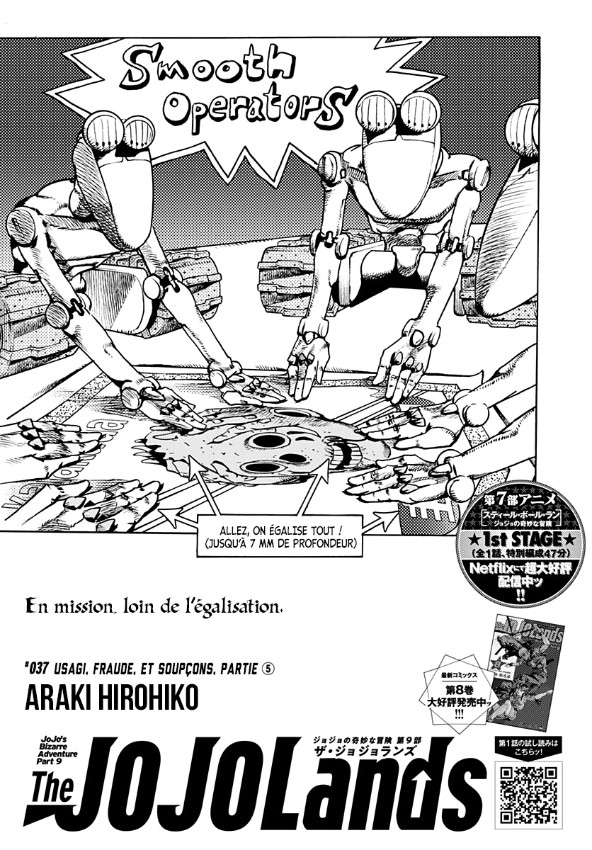 Vol.10 Ch.37 | The JOJOLands : JoJo's Bizarre Adventure Partie 9 (Noir ...